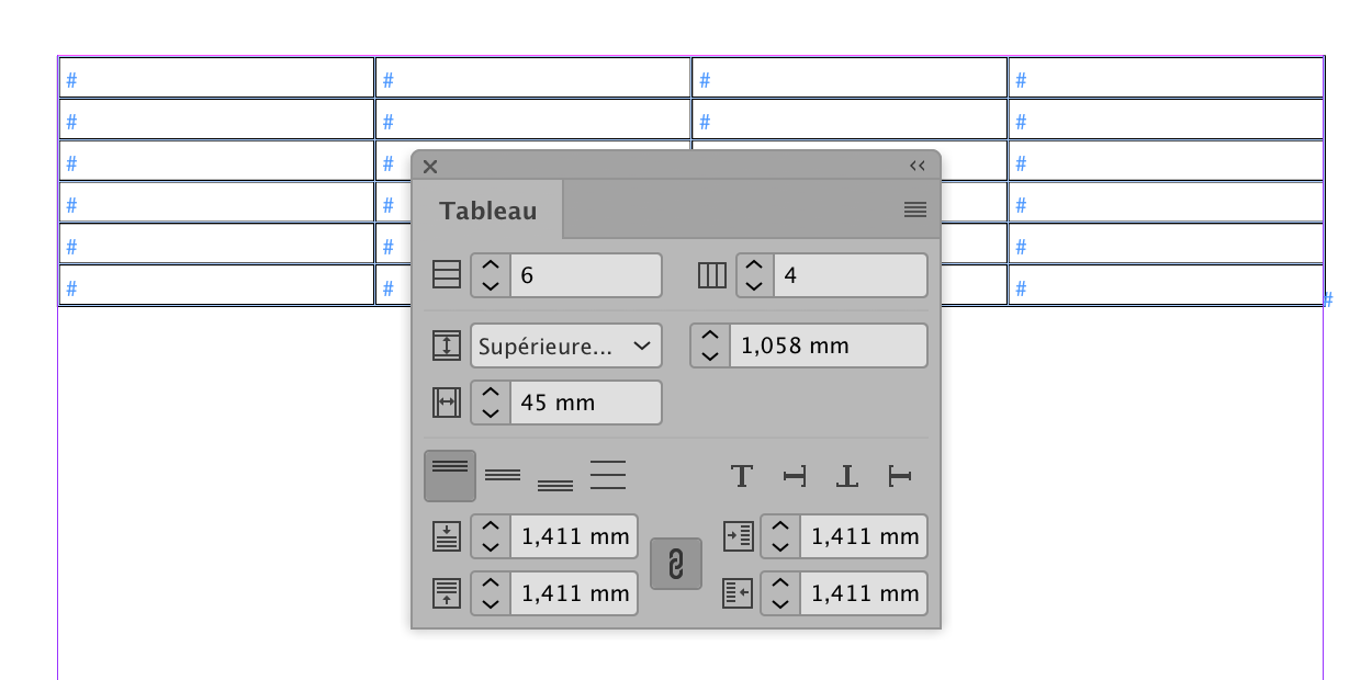 Les tableaux dans InDesign - Le blog du graphiste