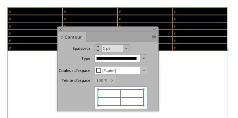Les tableaux dans InDesign - Le blog du graphiste