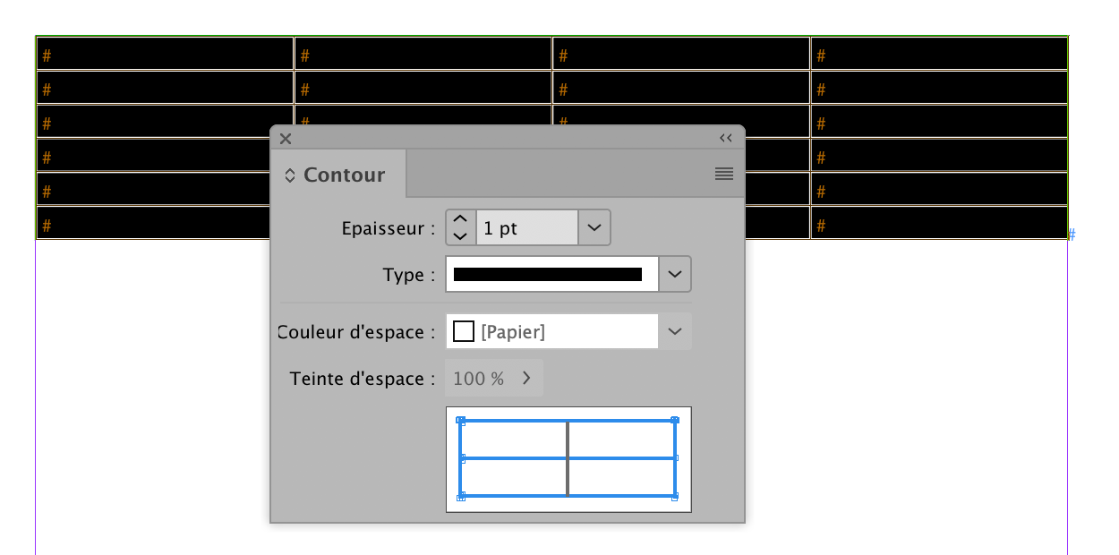 Les tableaux dans InDesign - Le blog du graphiste