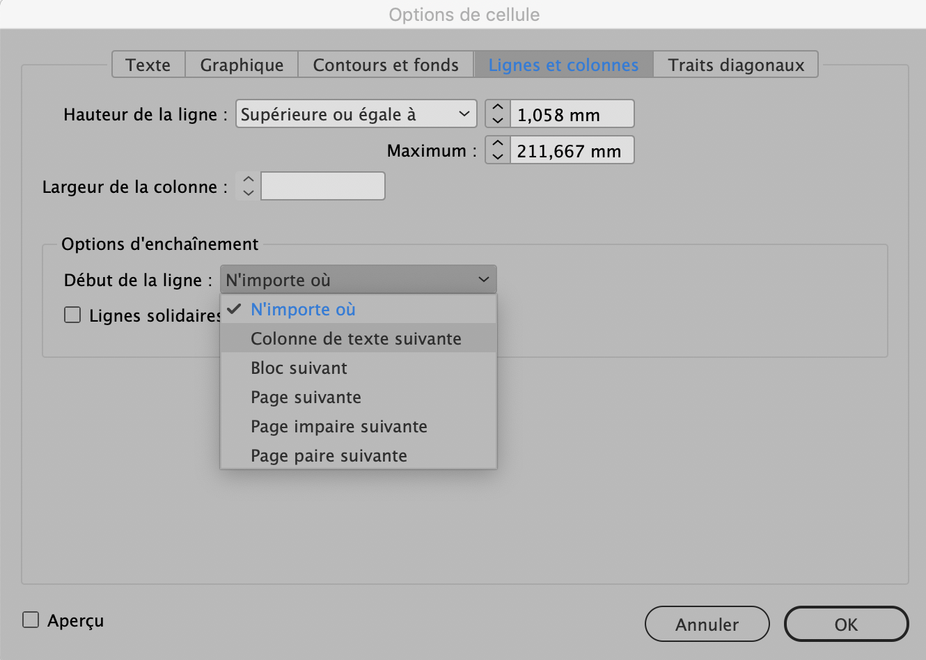 Les tableaux dans InDesign - Le blog du graphiste